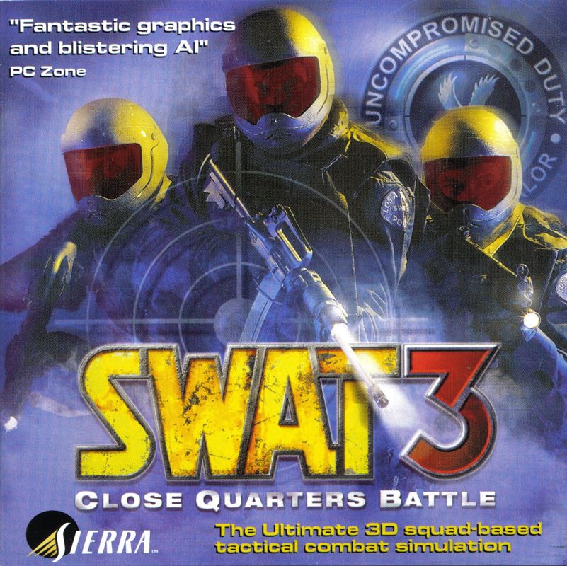 SWAT 3: Close Quarters Battle cover or packaging material - MobyGames