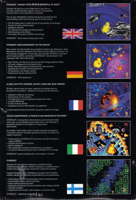 Stardust cover or packaging material - MobyGames