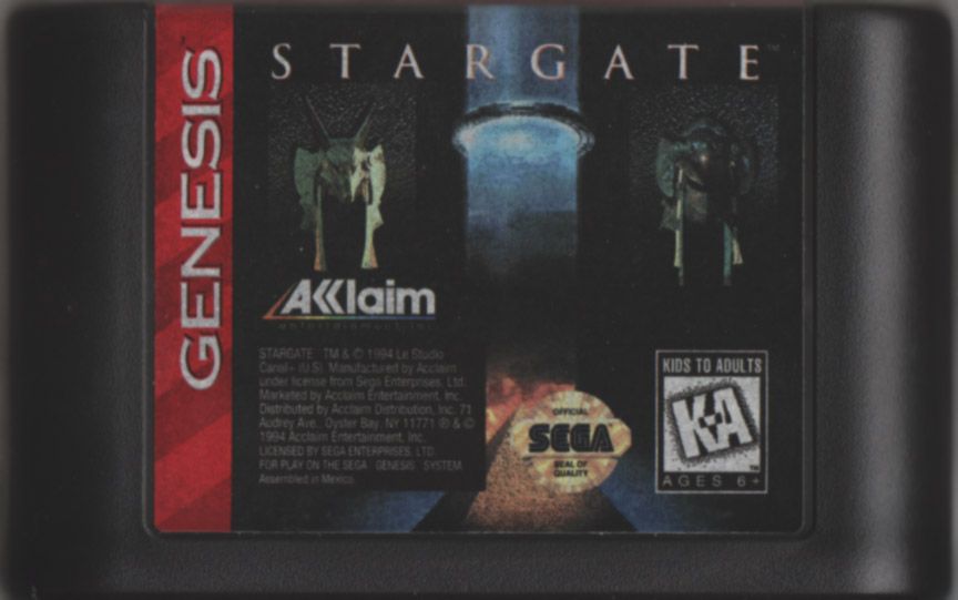 Stargate cover or packaging material - MobyGames