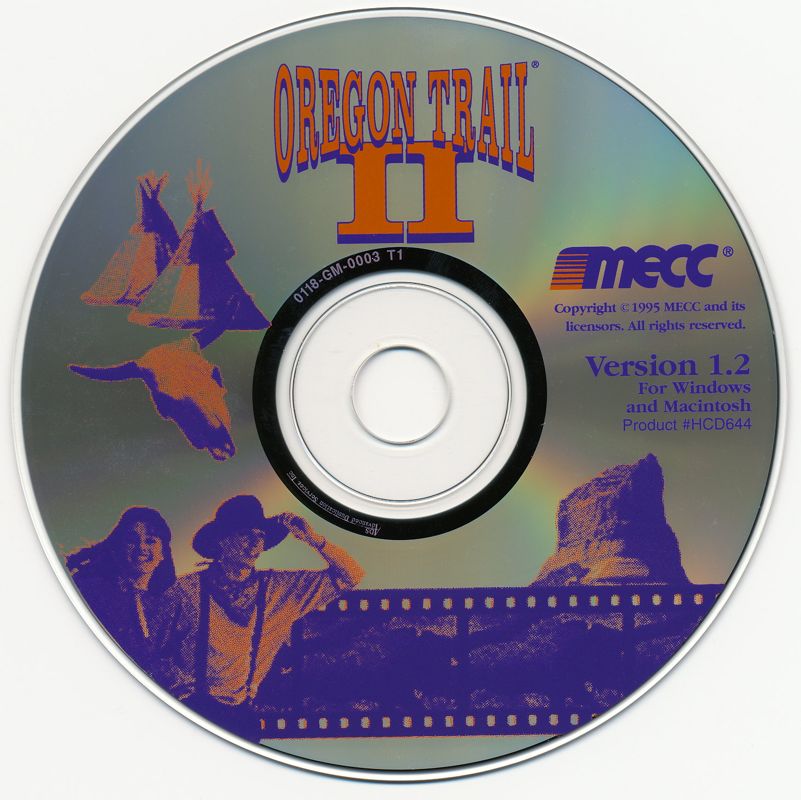 Oregon Trail II cover or packaging material - MobyGames
