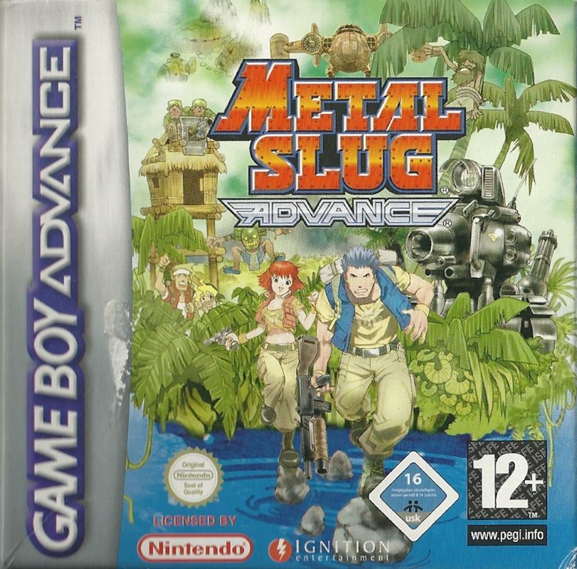 Metal Slug Advance cover or packaging material - MobyGames