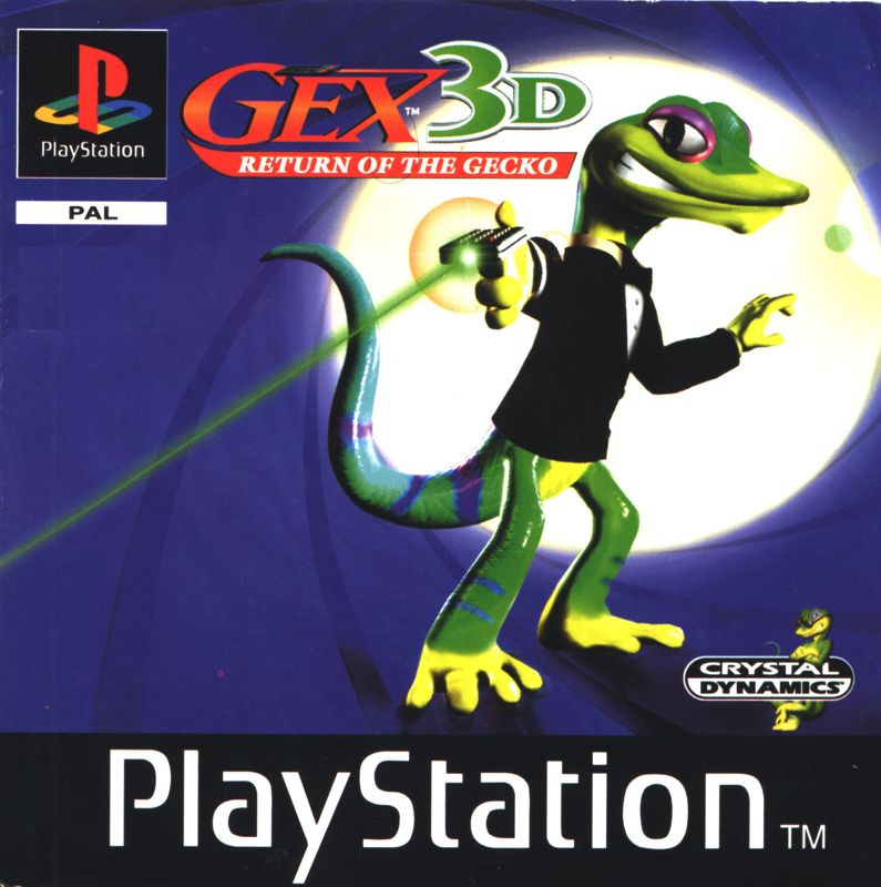 Gex: Enter the Gecko cover or packaging material - MobyGames