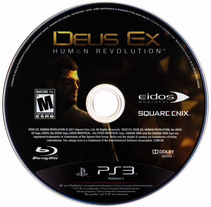 Deus Ex: Human Revolution (Augmented Edition) cover or packaging ...