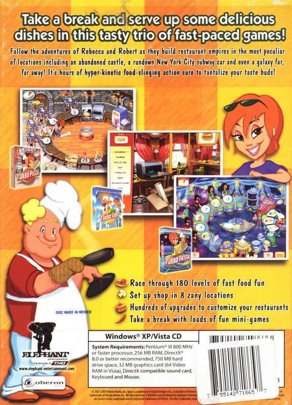 Turbo Trio cover or packaging material - MobyGames