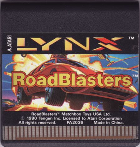 RoadBlasters cover or packaging material - MobyGames