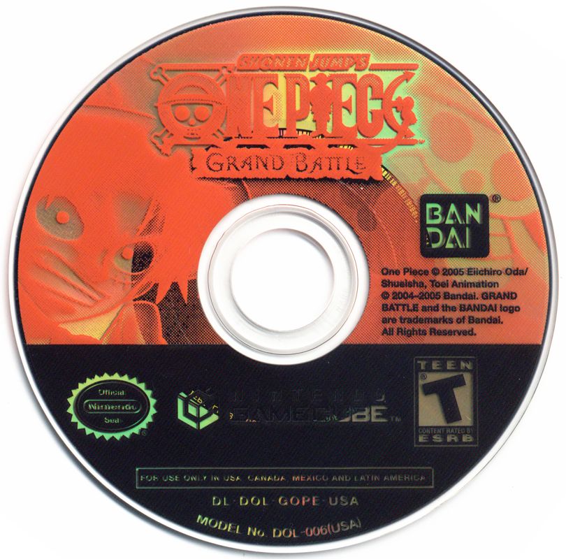 One Piece: Grand Battle cover or packaging material - MobyGames