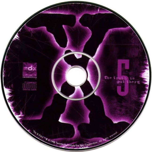 The X-Files Game cover or packaging material - MobyGames