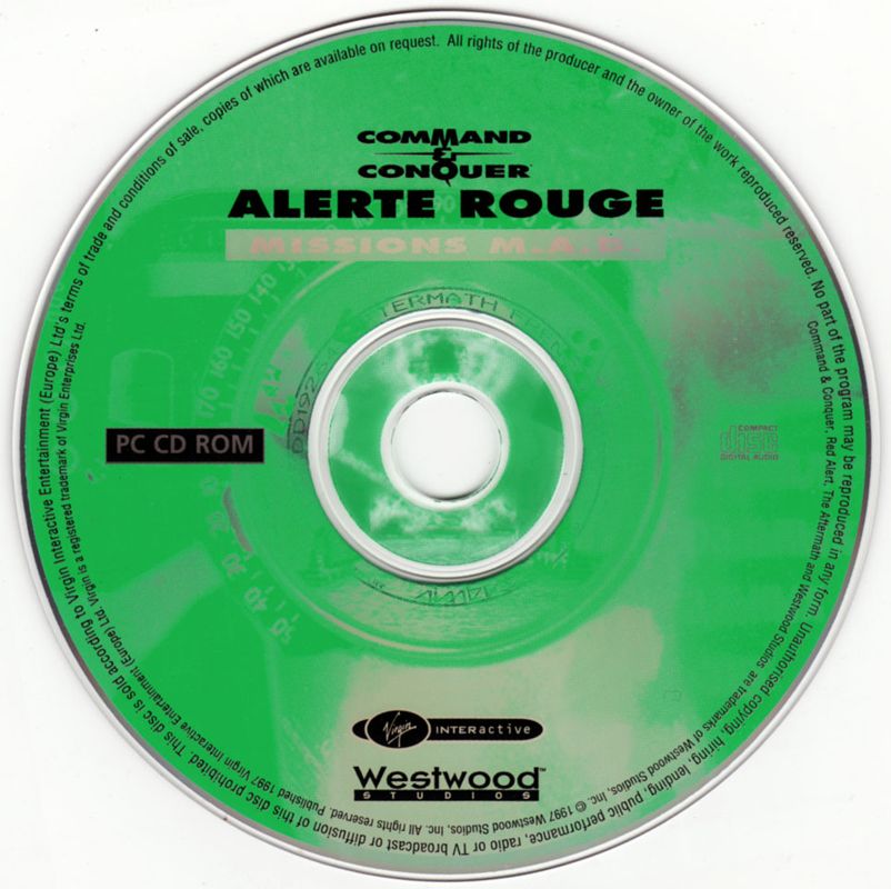 Command & Conquer: Red Alert - The Aftermath cover or packaging ...