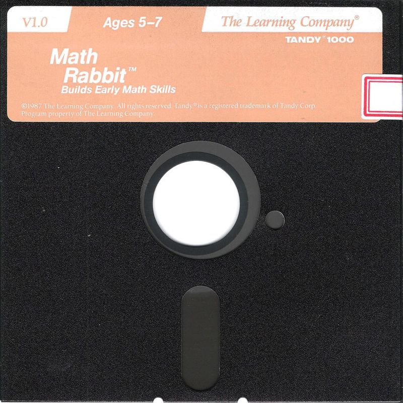 Math Rabbit cover or packaging material - MobyGames