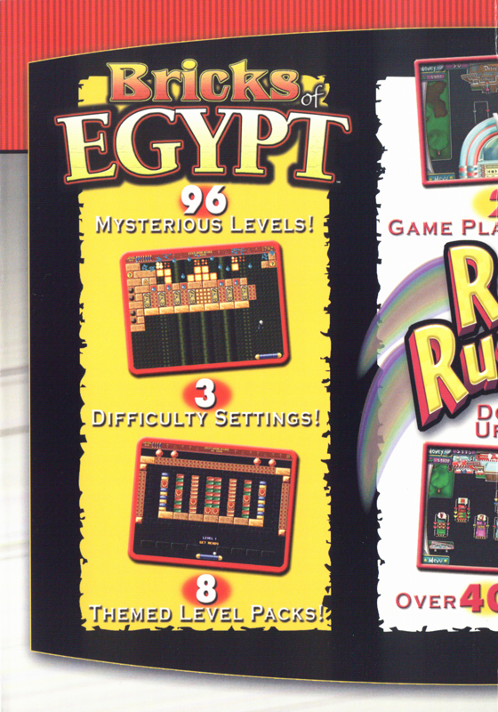 eGames Platinum Series: Bricks of Egypt / Roller Rush / Twistingo cover or packaging material ...