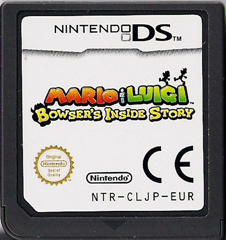 Mario & Luigi: Bowser's Inside Story cover or packaging material - MobyGames