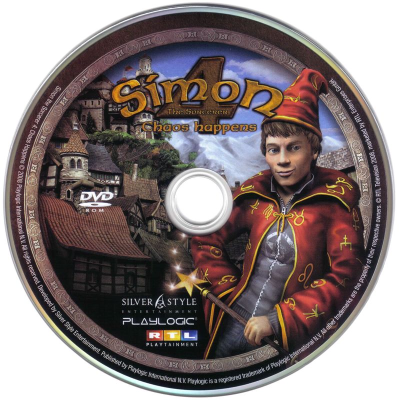 Simon the Sorcerer 4: Chaos Happens cover or packaging material - MobyGames