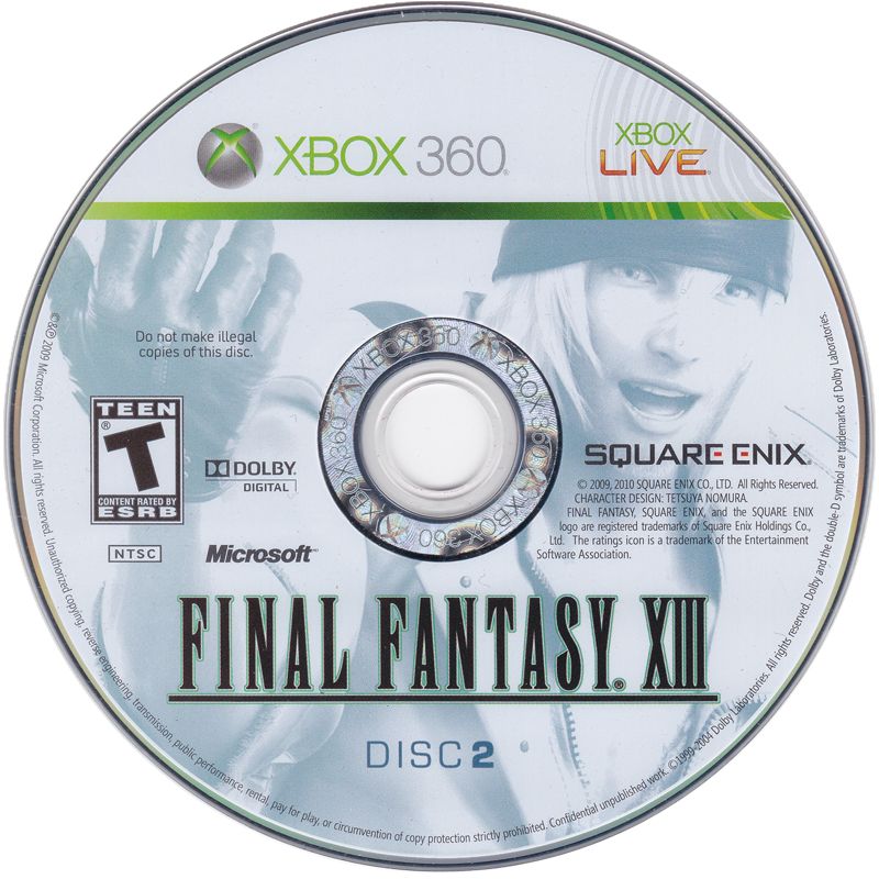 Final Fantasy XIII cover or packaging material - MobyGames