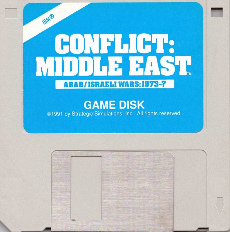 Conflict: Middle East cover or packaging material - MobyGames
