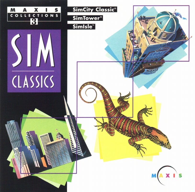 SimClassics: Maxis Collections 3 cover or packaging material - MobyGames