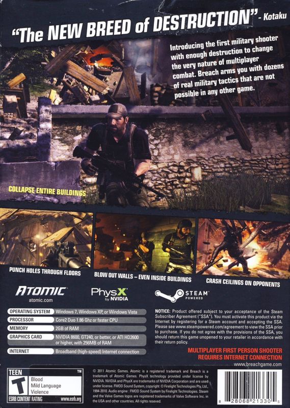 Breach cover or packaging material - MobyGames
