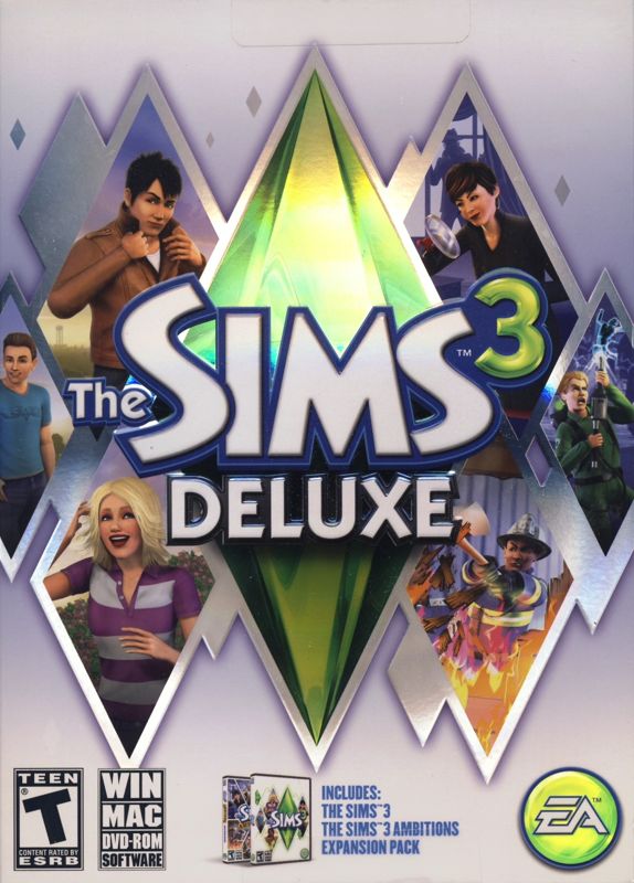 The Sims 3: Deluxe box covers - MobyGames