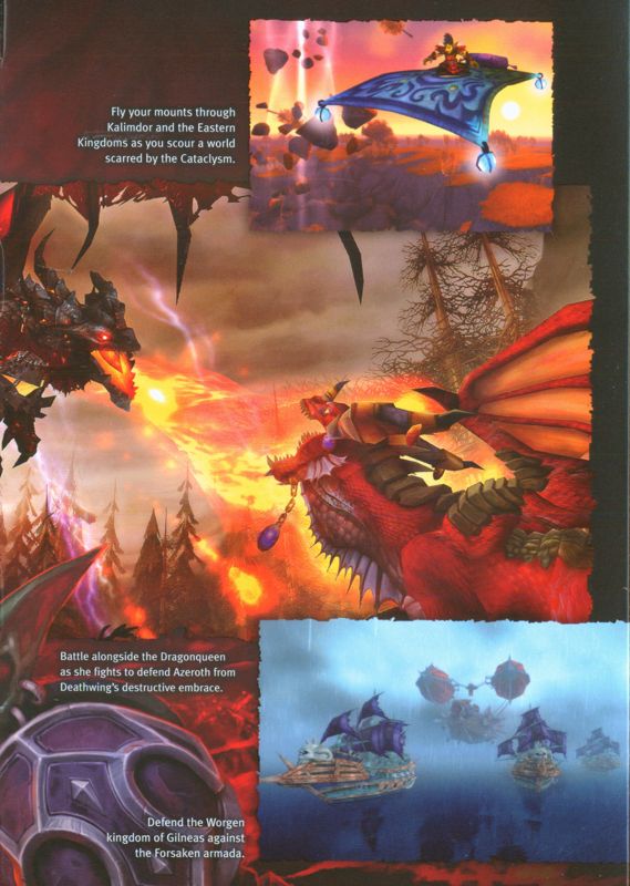 World of WarCraft: Cataclysm cover or packaging material - MobyGames