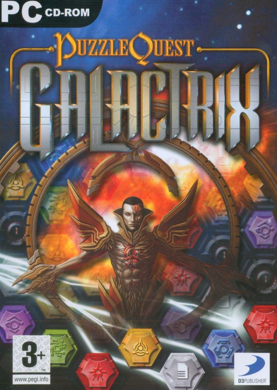 Puzzle Quest: Galactrix cover or packaging material - MobyGames
