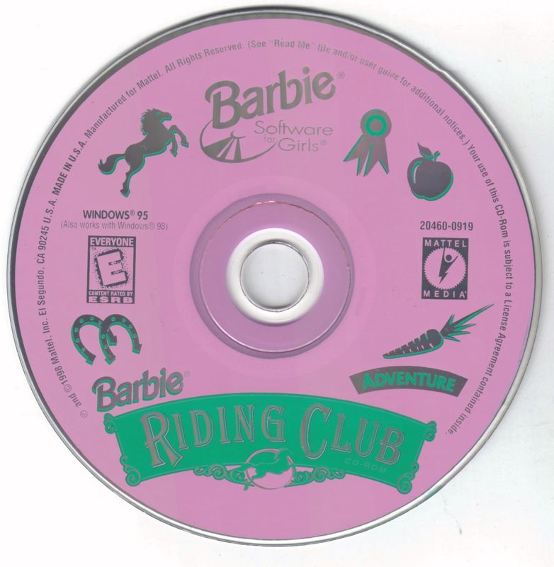 Barbie Adventure: Riding Club cover or packaging material - MobyGames