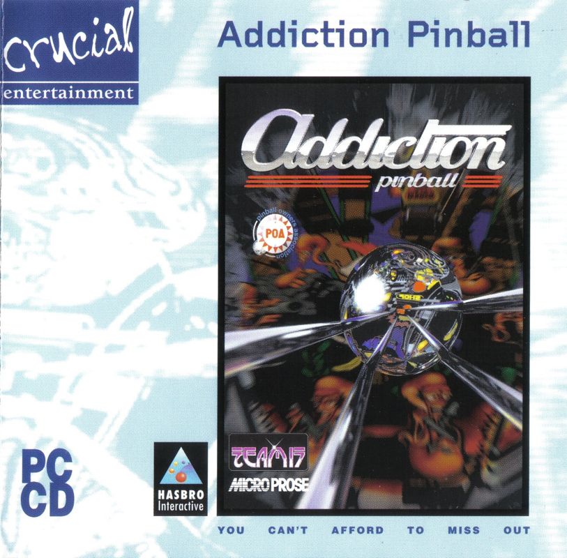 Addiction Pinball cover or packaging material - MobyGames
