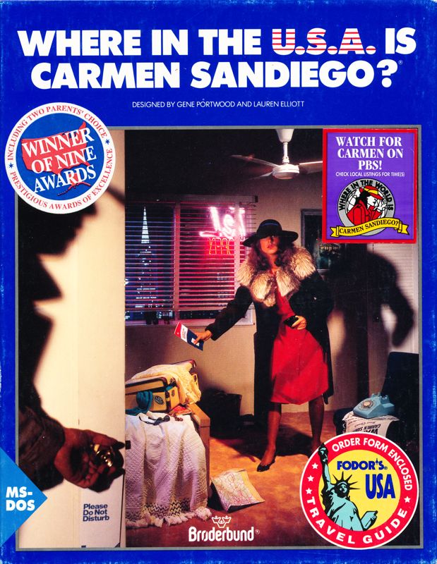 Where in the U.S.A. Is Carmen Sandiego? (Enhanced) cover or packaging ...