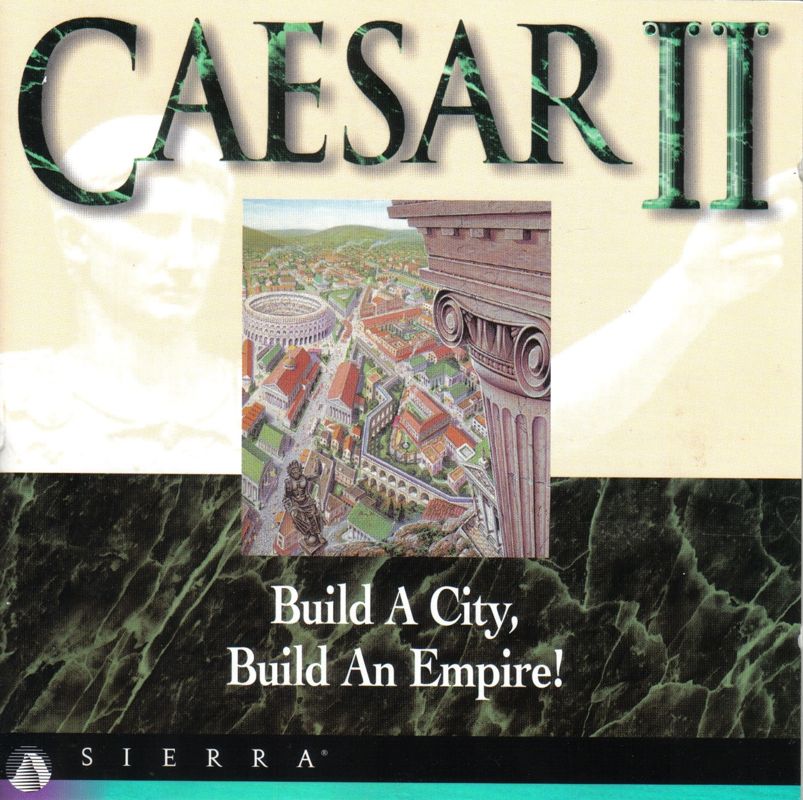 Caesar II cover or packaging material - MobyGames
