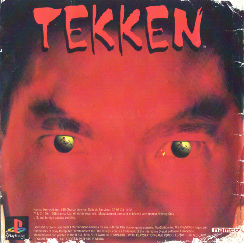 Tekken cover or packaging material - MobyGames