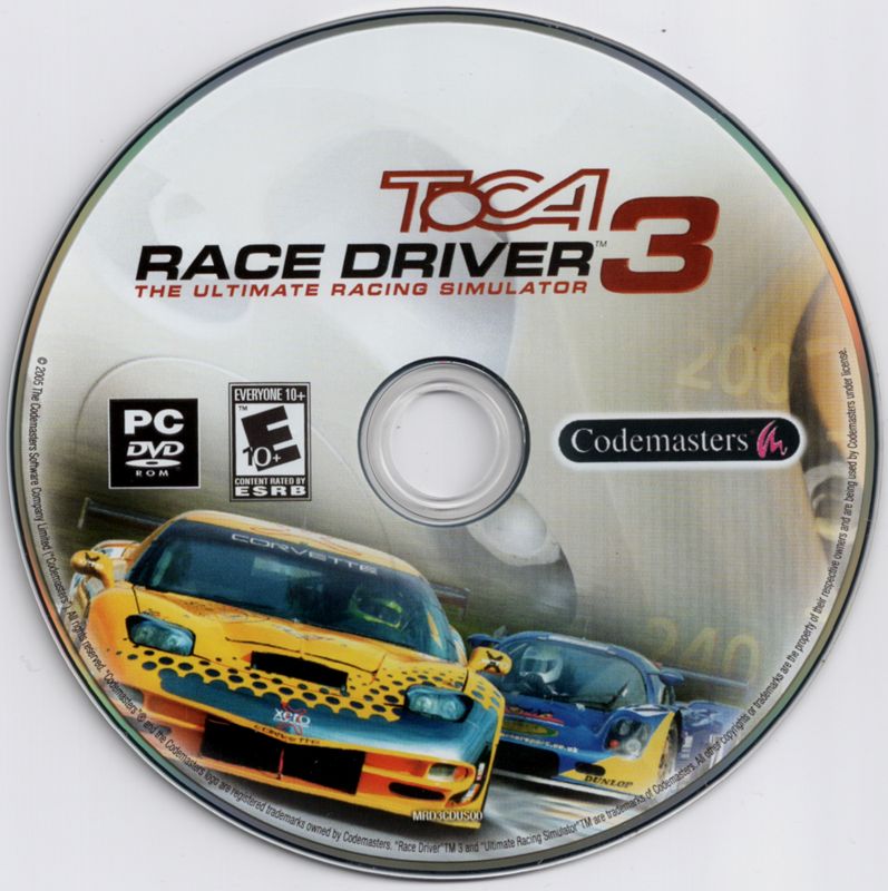 TOCA Race Driver 3 cover or packaging material - MobyGames