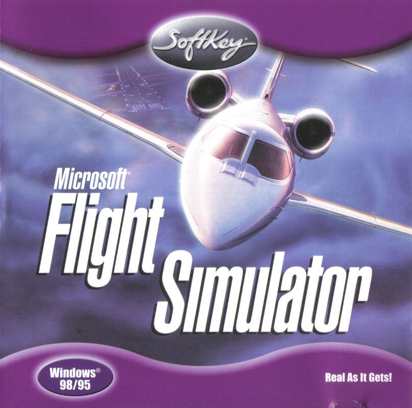 Microsoft Flight Simulator for Windows 95 cover or packaging material ...