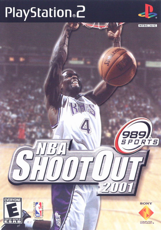 NBA ShootOut 2001 cover or packaging material - MobyGames