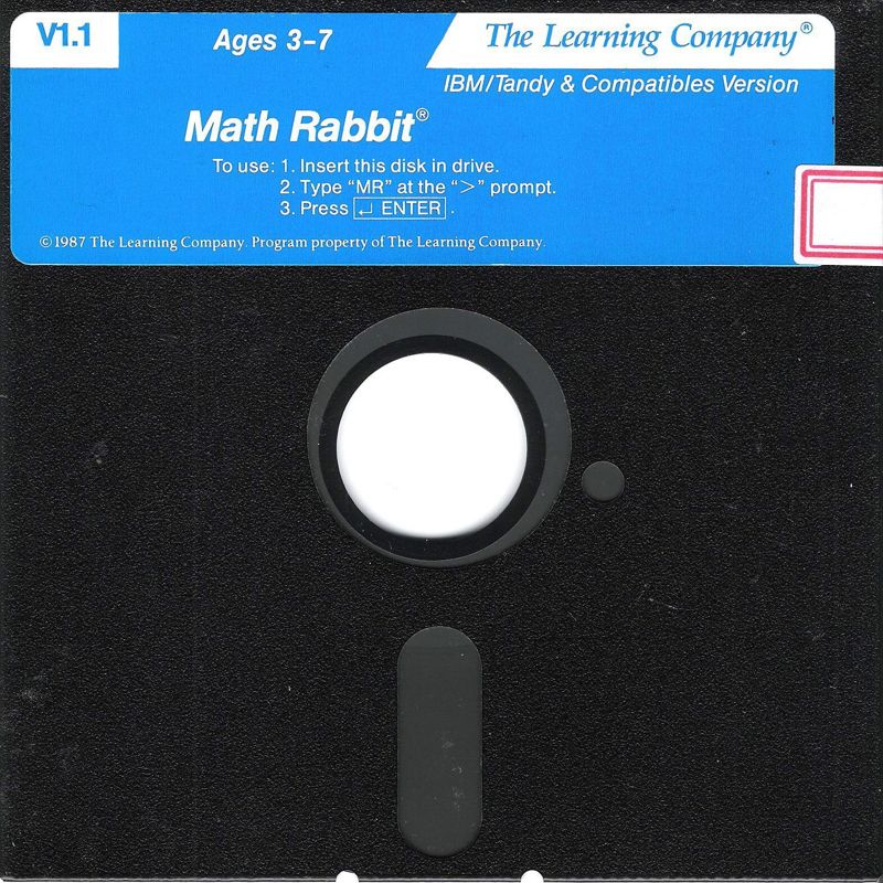 Math Rabbit cover or packaging material - MobyGames