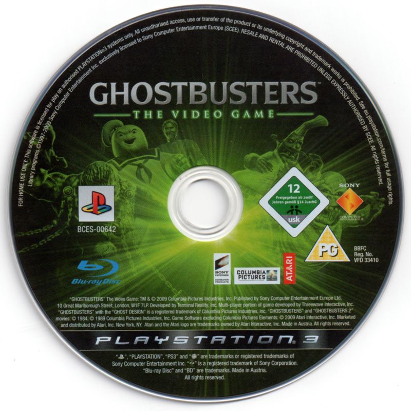 Ghostbusters: The Video Game cover or packaging material - MobyGames