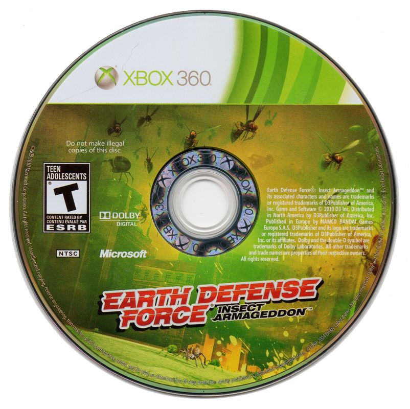 Earth Defense Force: Insect Armageddon cover or packaging material ...