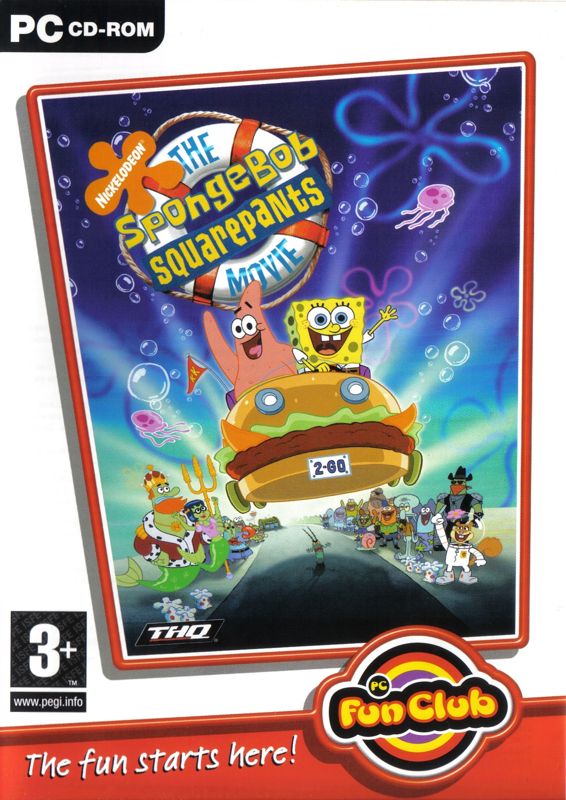The SpongeBob SquarePants Movie cover or packaging material - MobyGames