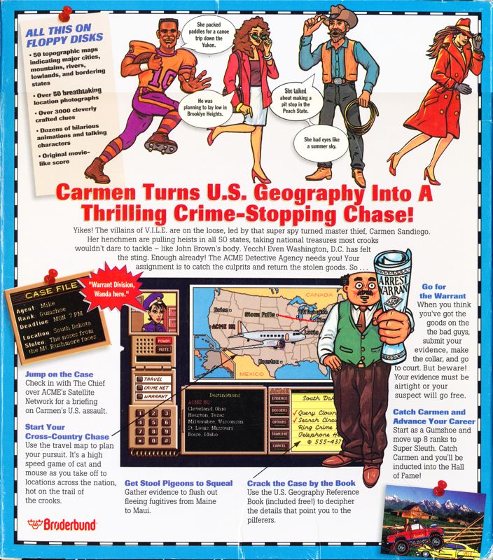 Where in the USA Is Carmen Sandiego? (Deluxe Edition) cover or ...
