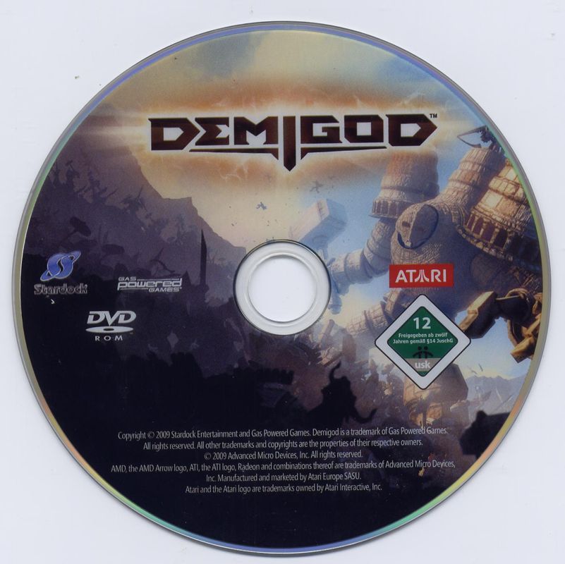 Demigod cover or packaging material - MobyGames