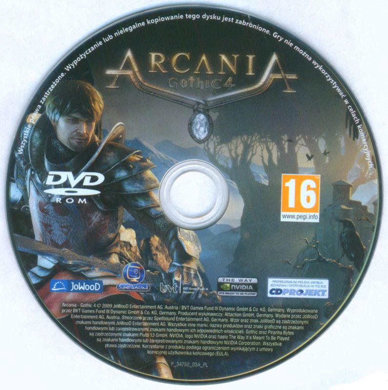 ArcaniA: Gothic 4 cover or packaging material - MobyGames