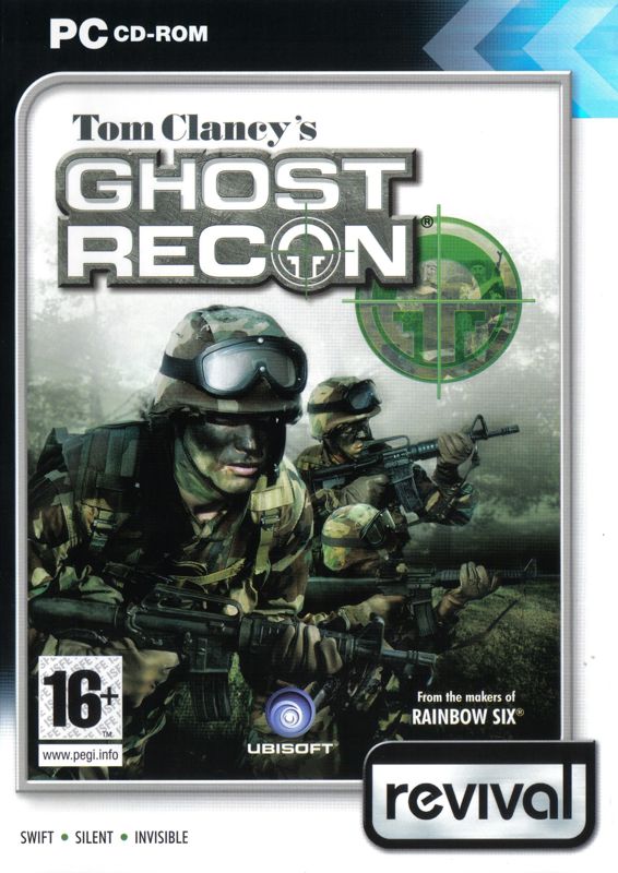 Tom Clancy's Ghost Recon cover or packaging material - MobyGames