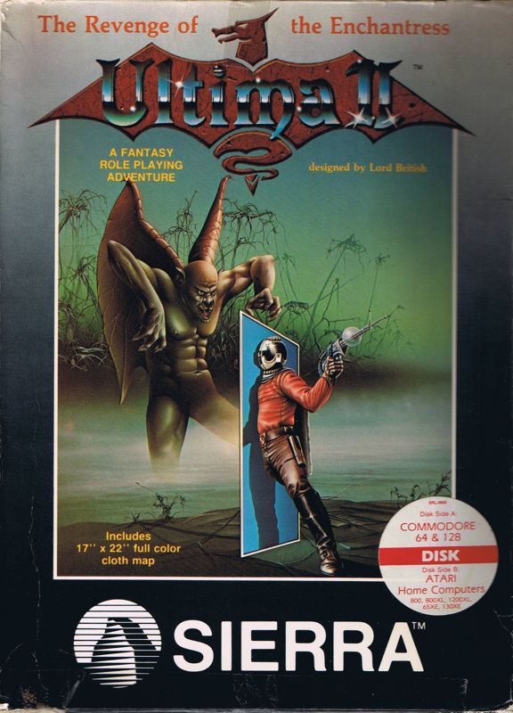 Ultima II: The Revenge of the Enchantress... cover or packaging ...