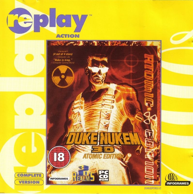 Duke Nukem 3D: Atomic Edition cover or packaging material - MobyGames