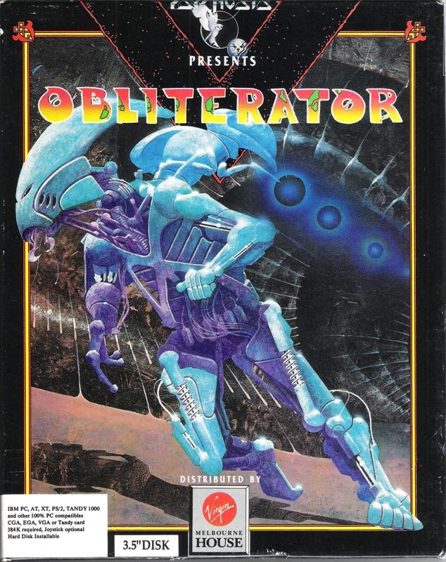 Obliterator cover or packaging material - MobyGames