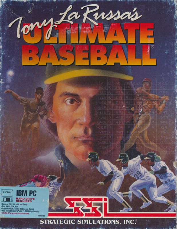 Tony La Russa's Ultimate Baseball cover or packaging material - MobyGames