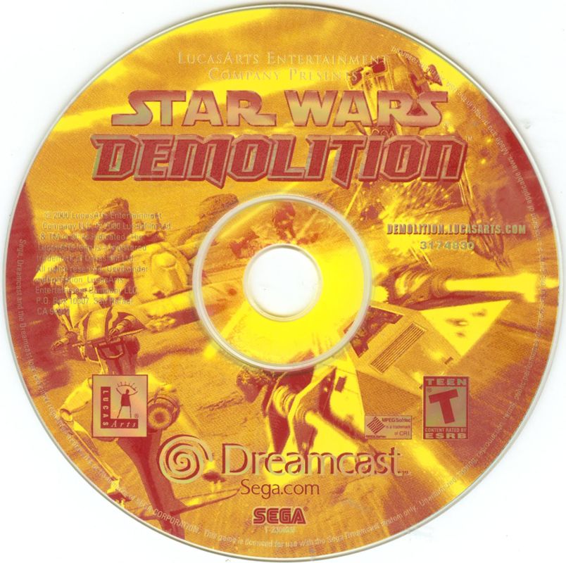 Star Wars: Demolition cover or packaging material - MobyGames