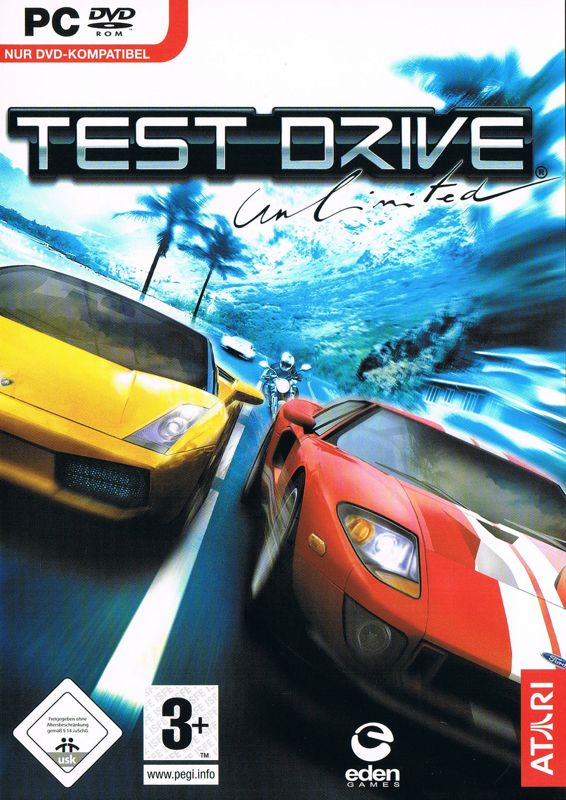 Test Drive Unlimited cover or packaging material - MobyGames