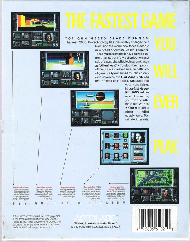 Hoverforce cover or packaging material - MobyGames