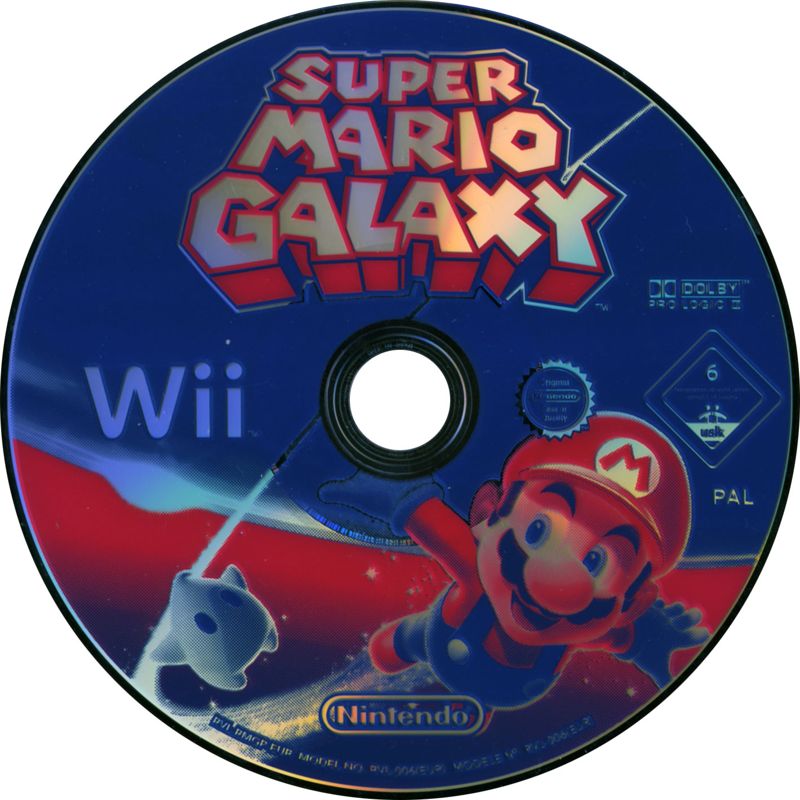 Super Mario Galaxy cover or packaging material - MobyGames
