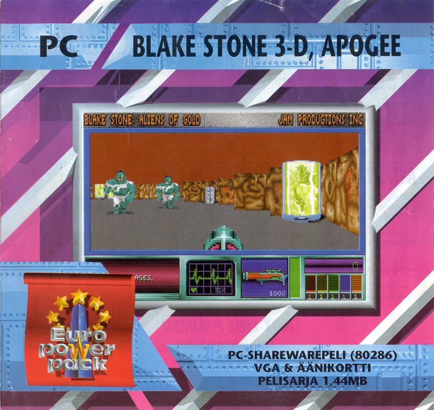 Blake Stone: Aliens of Gold cover or packaging material - MobyGames