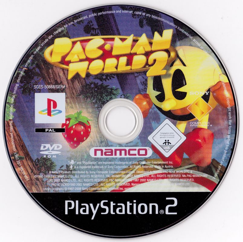 Pac-Man World 2 cover or packaging material - MobyGames