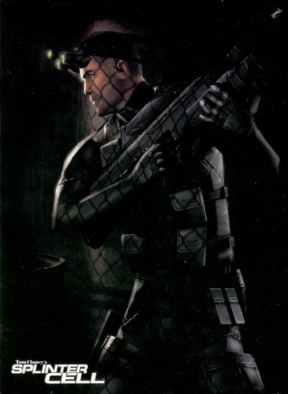 Tom Clancy's Splinter Cell cover or packaging material - MobyGames